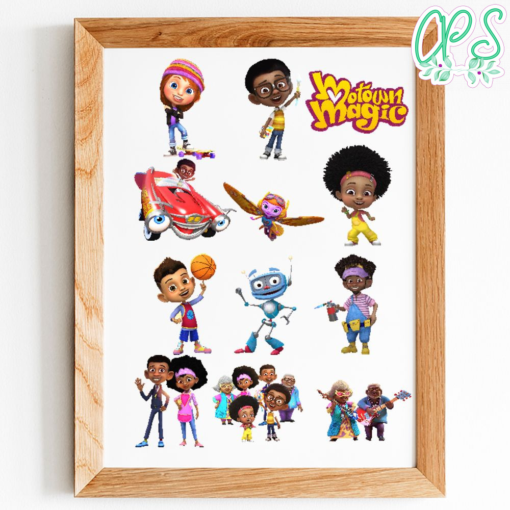 Motown Magic centerpiece PNG files | CustomPartyShirts