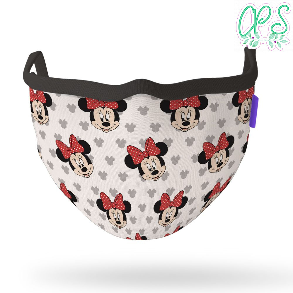 Minnie Mouse Face Mask for Girl | CustomPartyShirts