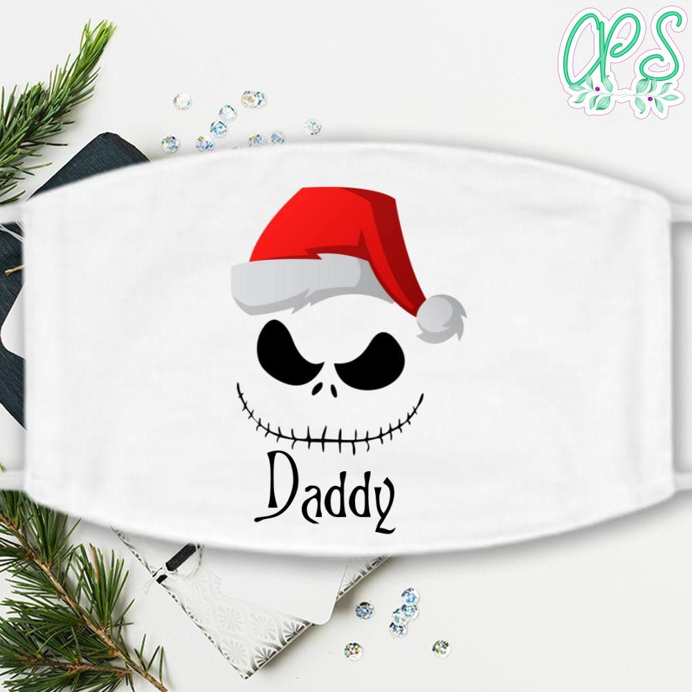 The Nightmare Before Christmas Daddy Washable Face Mask | CustomPartyShirts