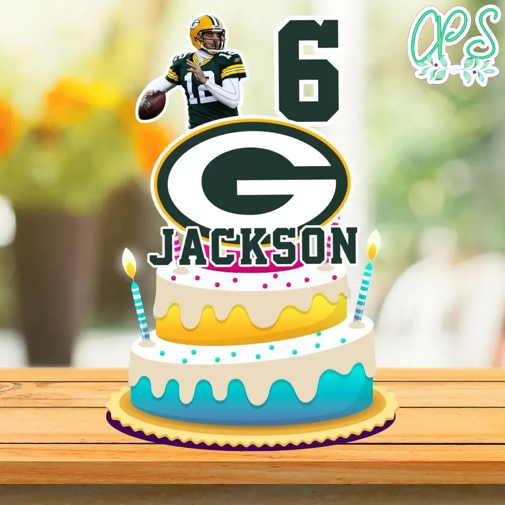 Printable Aaron Rodgers Birthday Cake Topper Template DIY ...