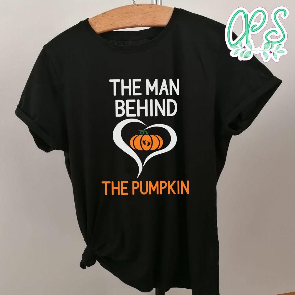 The Man Behind The Pumpkin Baby Foot Shirt | CustomPartyShirts