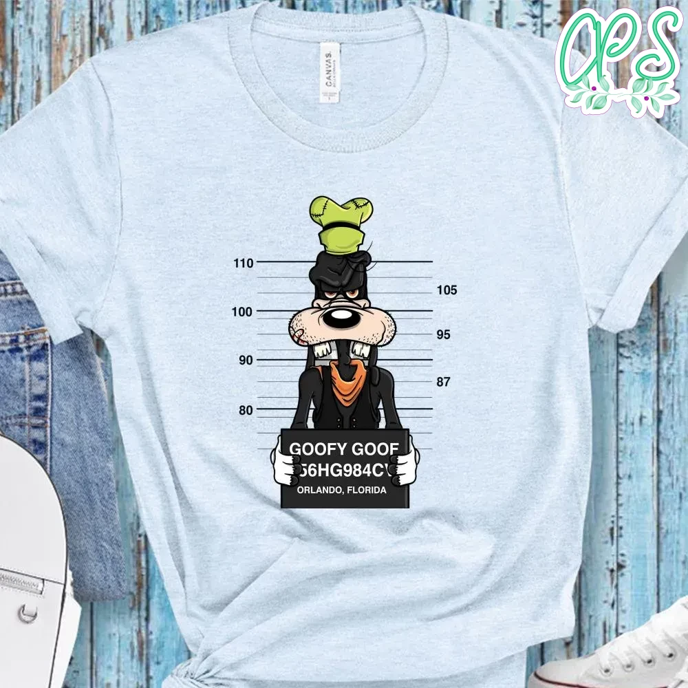 Jail Goofy GoofShirt | CustomPartyShirts