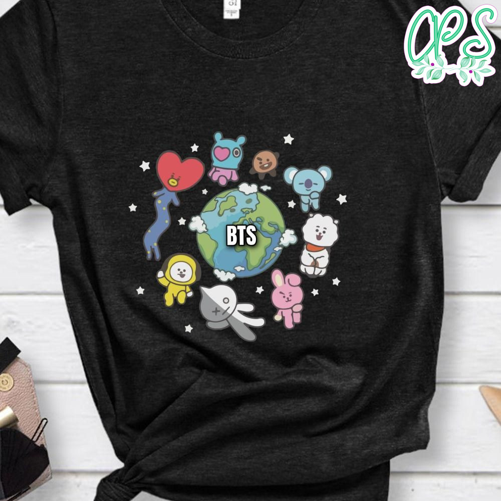 BTS Shirt, BT21 Shirt | CustomPartyShirts