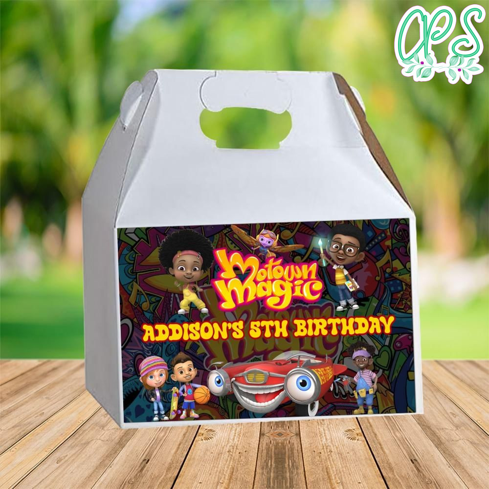 Motown Magic Gable Box Digital File Printable DIY | CustomPartyShirts