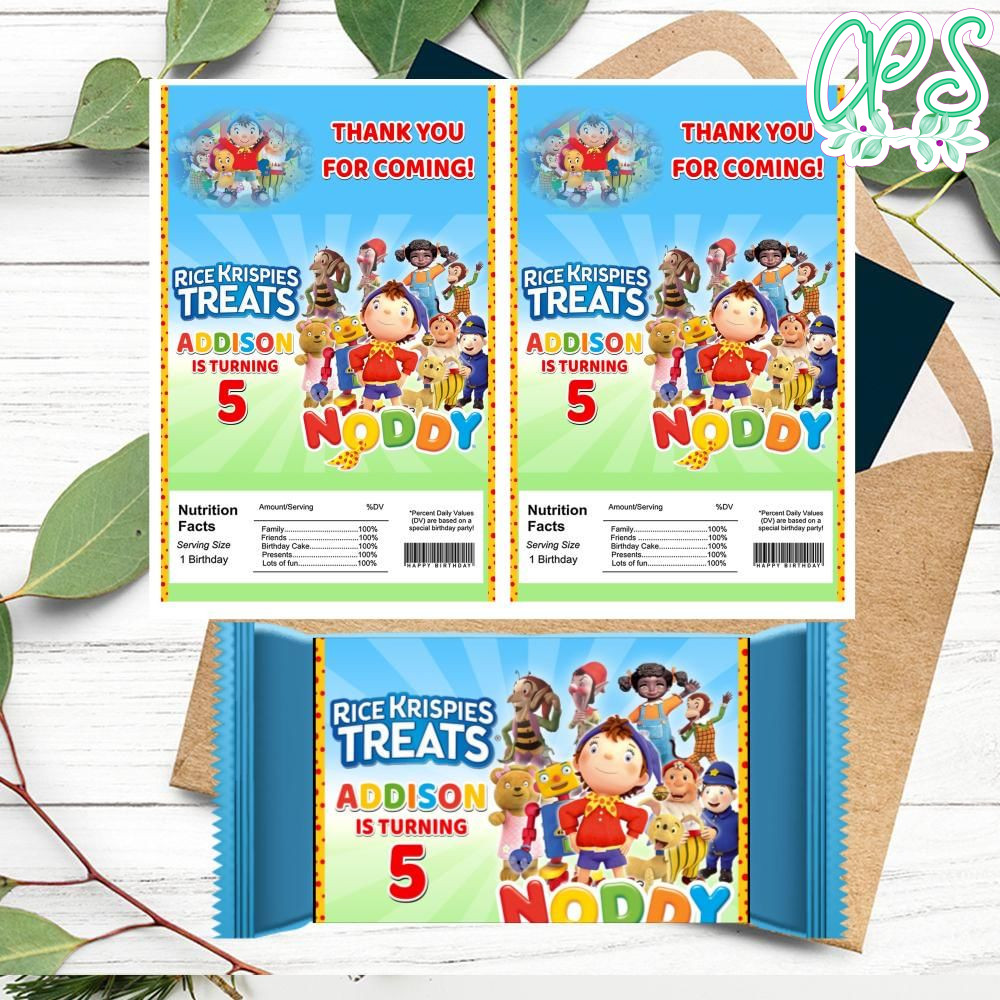Noddy And Friends Rice Krispies Treats Template Printable ...