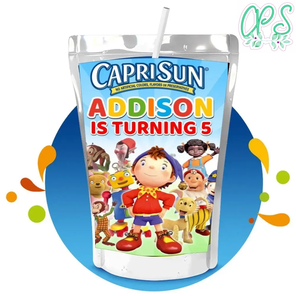 Noddy And Friends Capri Sun Birthday Digital File Printable ...
