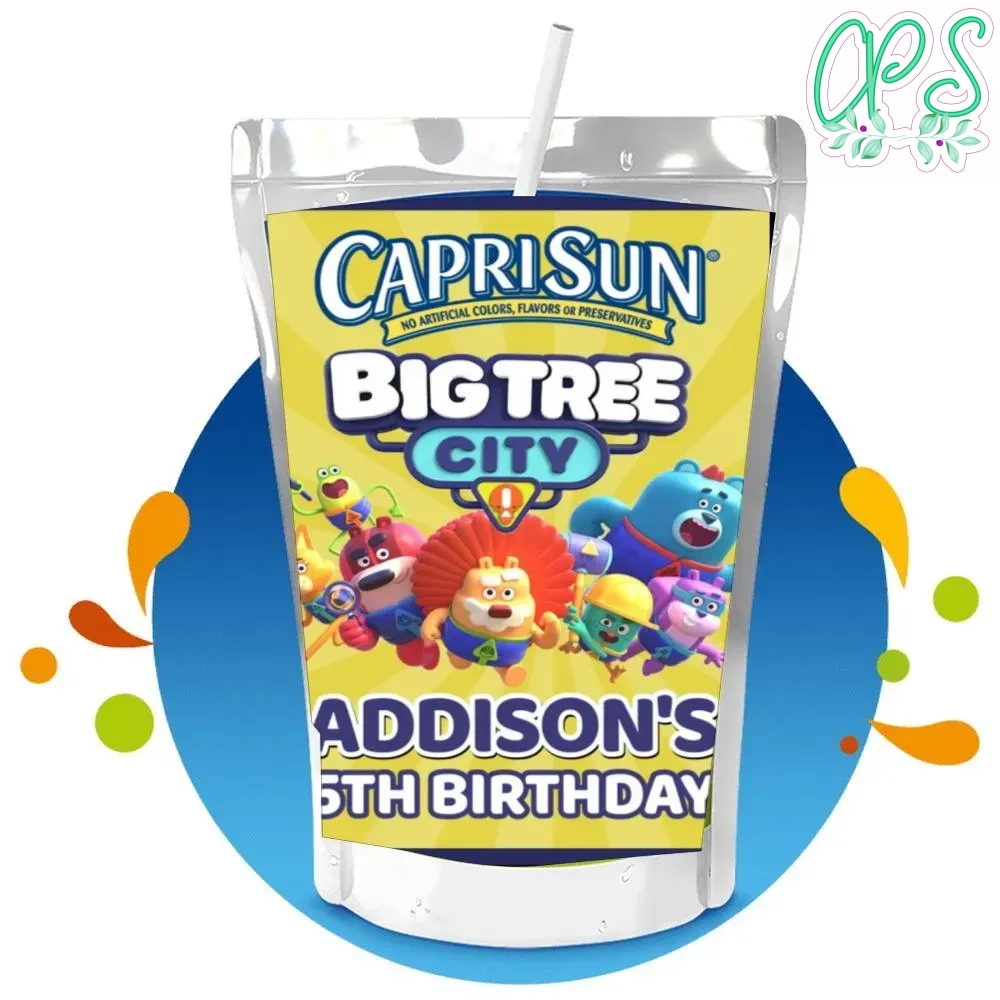 Dew Drop Diaries Capri Sun Birthday Digital File Printable ...