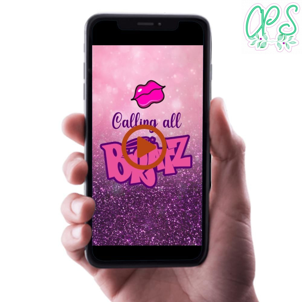 Bratz Video Invitation Digital Template DIY | CustomPartyShirts