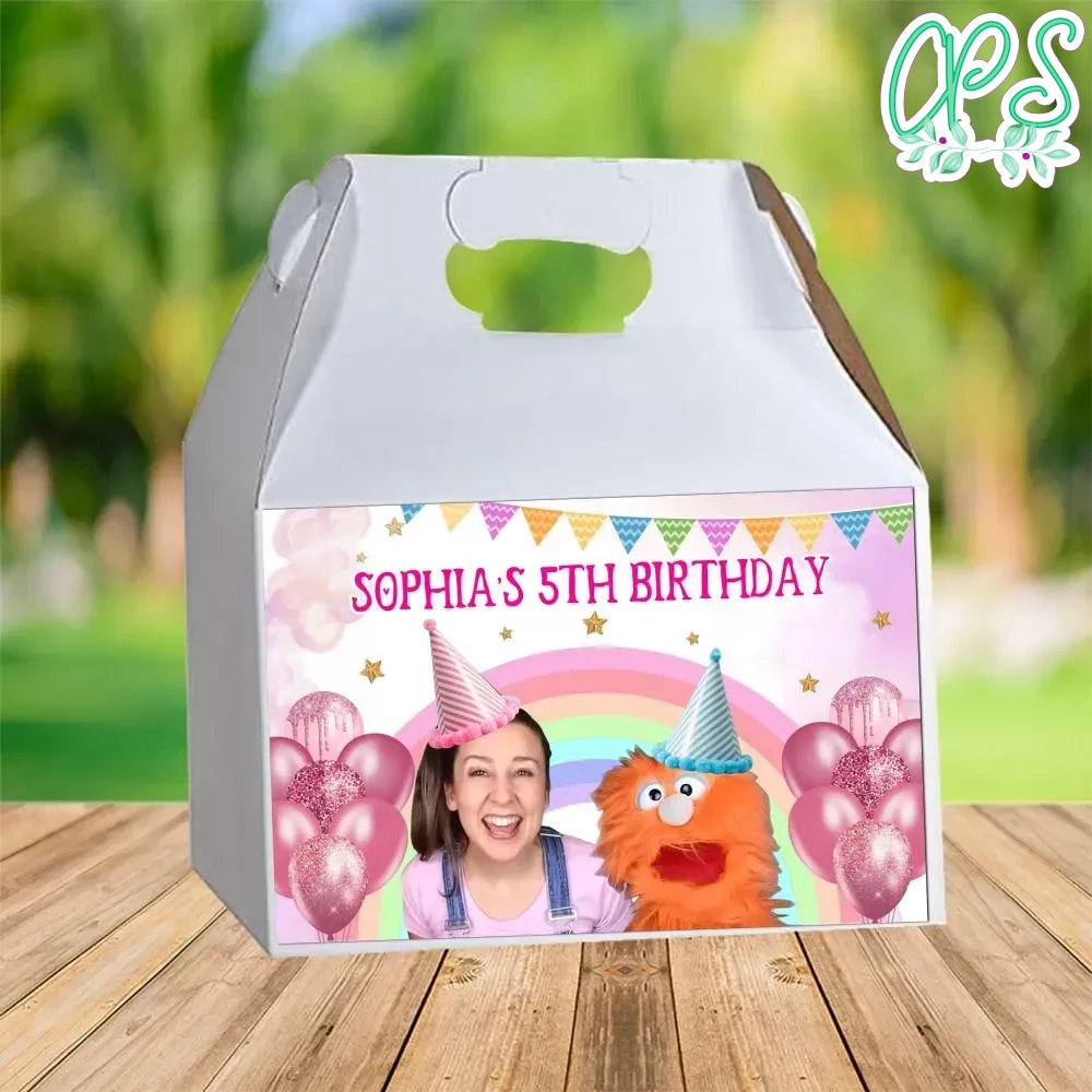 Ms. Rachel Gable Box Digital File Printable DIY | CustomPartyShirts