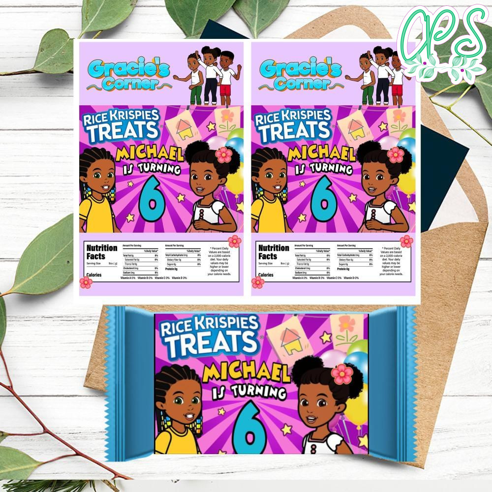 Gracie's corner Rice Krispies Treats Template Printable DIY ...