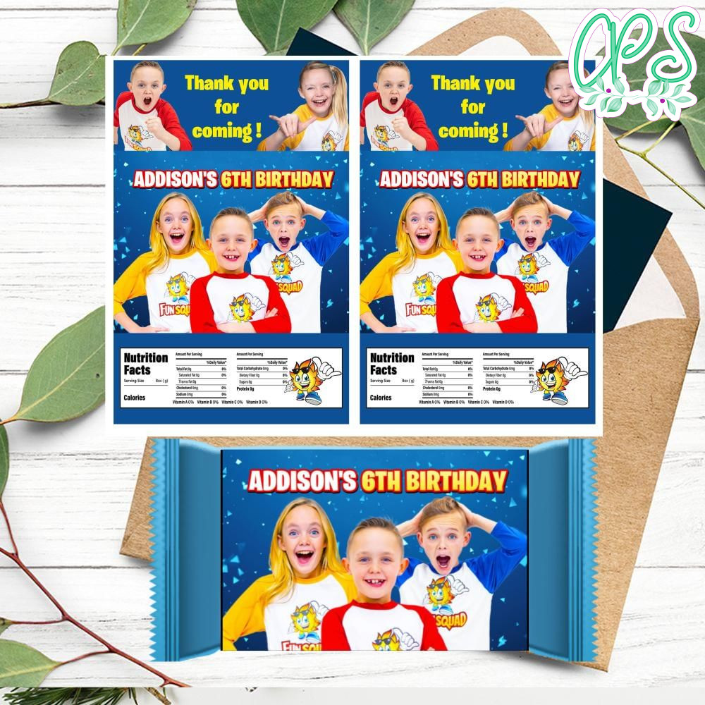 Funsquad Rice Krispies Treats Template Printable | Partyinvitedesign