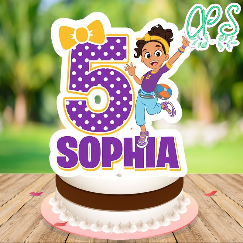 Meekah Birthday Cake Topper Template Printable | CustomPartyShirts