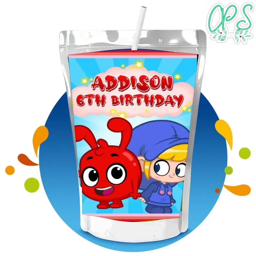 Morphle Capri Sun Birthday Digital File Printable | CustomPartyShirts