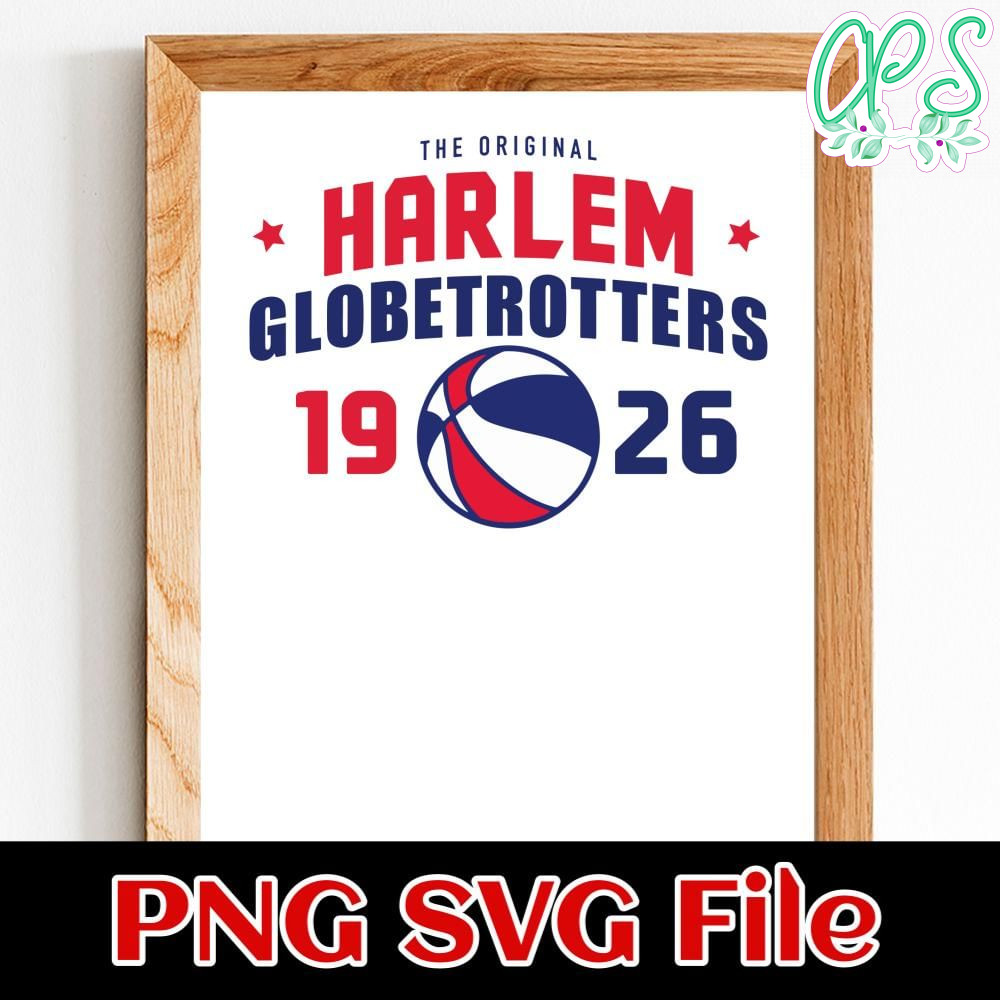Harlem Globetrotters SVG PNG Customizable | CustomPartyShirts