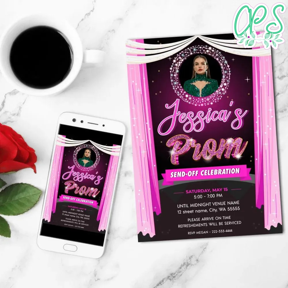 Prom send off Flyer Template Customizable Instant Download ...